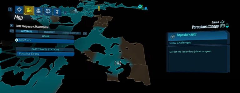 Borderlands 3 Voracious Canopy Challenges Guide: All Crew Challenges