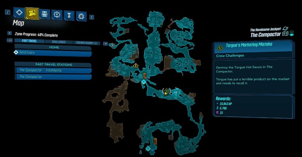 Borderlands 3 The Compactor Challenges Guide: All Crew Challenges