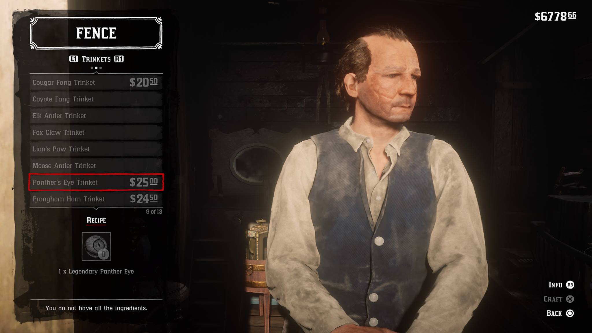 Panther s Eye Trinket Red Dead Redemption 2 Guide PrimeWikis Panther s Eye Trinket Red Dead Redemption 2 Guide PrimeWikis