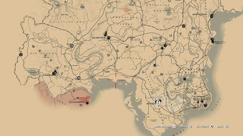 Where Does Red Dead Redemption 2 Take Place. Full Maps